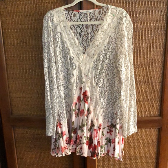 JODIFL | Tops | Lace Tunic Top | Poshmark